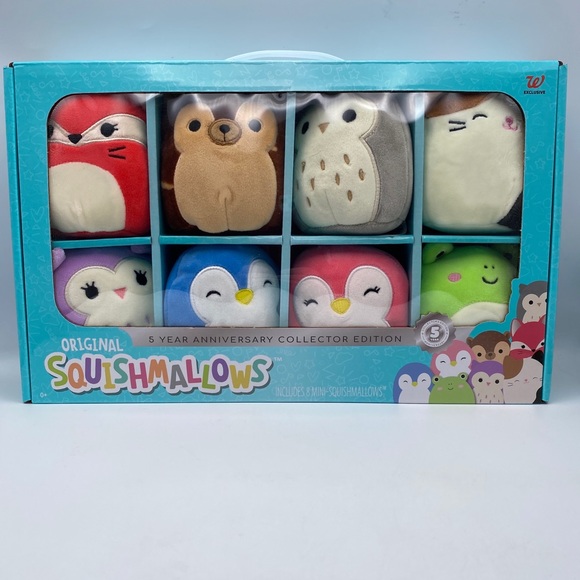 Kellytoy | Toys | Squishmallow 5th Anniversary Box Set Collectors ...
